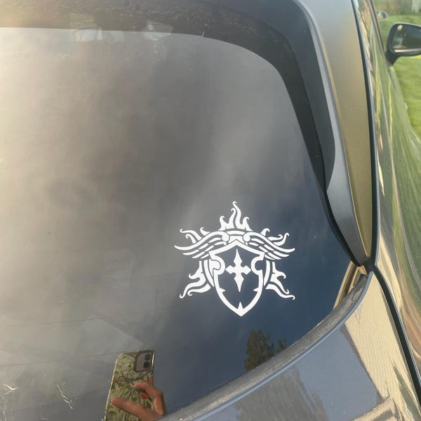 Diablo 4 Logo Sticker, Car Decal, Diablo IV Sticker, Diablo 4 Decal ...
