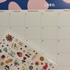 2024, 2023-2024 Minimal Desk Calendar with 3 Pages of Planner Stickers ...