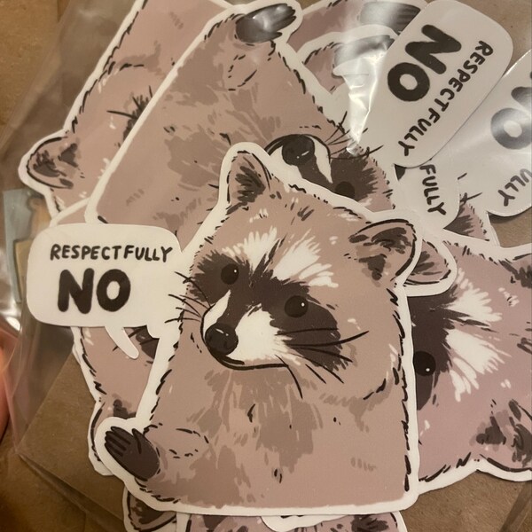 Possum Aur Naur Funny Cute Opposum Acrylic Magnet Gifts Under 10 ...