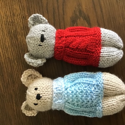 Pocket Buddies No4 KNITTING PATTERN with Bonus - Etsy