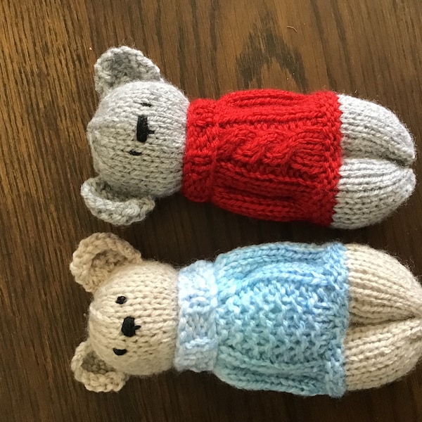Pocket Buddies No4 - KNITTING PATTERN (with Bonus) - Etsy