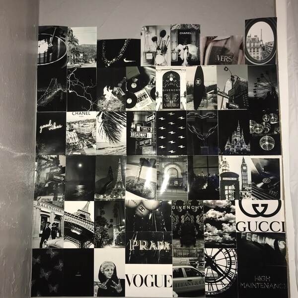 Boujee Aesthetic Wall Collage Kit Yellow - Etsy