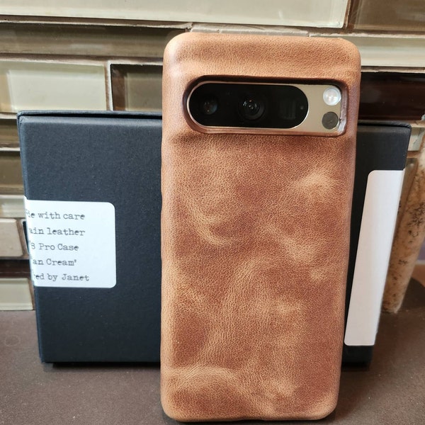 Pixel 8 Pro Leather Case / Pixel 8 Leather Case / Buckskin - Etsy