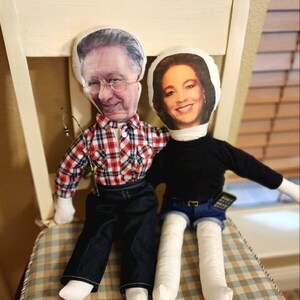 Personalized Photo Face Doll, Custom Picture Comfort Dolls, Talking ...