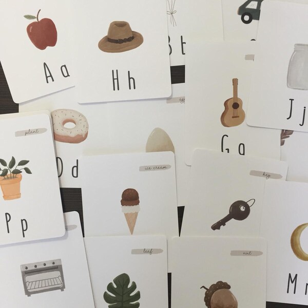 Kindness Alphabet Cards | ABC Flashcards, Alphabet Flashcards, Nursery ...