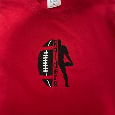 Football Split Embroidery Frame Instant Download - Etsy