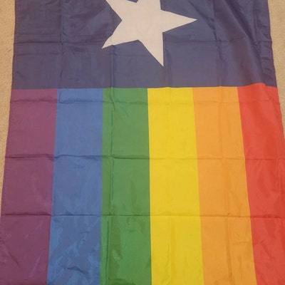 Israel Gay Pride Flag 3'x5' LGBTQ Indoor Outdoor Waterproof Poly Flag ...