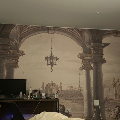 View Through a Baroque by Antonio Wallpaper, Full Wall Murals, Wall of ...