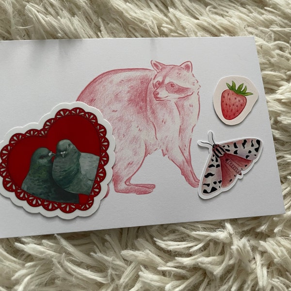 Fox Sticker – Waterproof Vinyl Sticker, Cute Red Fox Stationery, Laptop ...