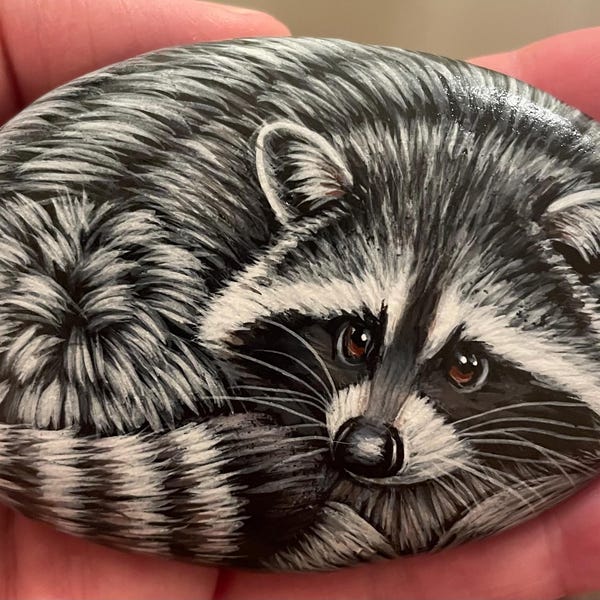 Small Fish Painted Pebble! Hand Painted With Acrylics and Finished With ...