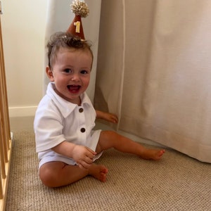 Rust Birthday Hat Rust Party Hat First Birthday Birthday - Etsy