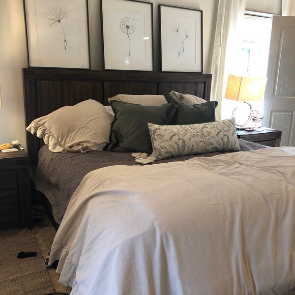 Stippled Full Moon Painting Digital Print. Lunar Phases Gray Printable ...