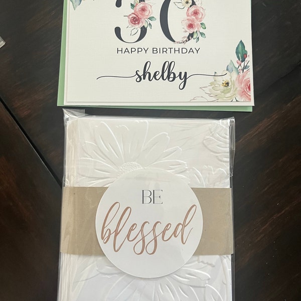 Custom 75th Birthday Card, Happy 75th Birthday Card for Mom ...