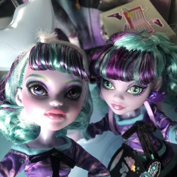 OOAK Custom Monster High Doll Repaint Clawdeen Wolf G3 Ever After ...