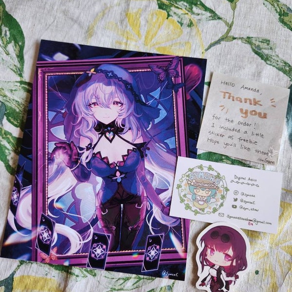 Robin & Sunday Print Honkai Star Rail - Etsy