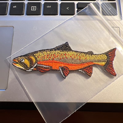 Arctic Grayling Patch Quality Fish Patches for Jackets - Etsy