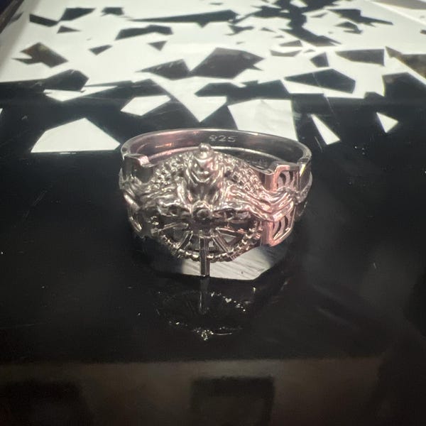 Ring of Legend Lucii, Handmade Final Fantasy Ring, Regis Lucis Caelum ...