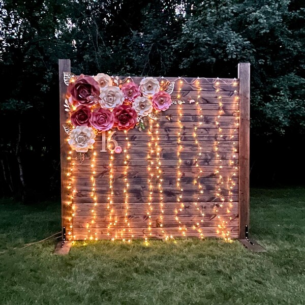 Wood Backdrop PLANS With Measurements- DIGITAL DOWNLOAD (these Are Only ...