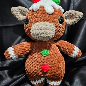 DIGITAL PATTERN: Gingerbread Cow Crochet Plushie - Etsy