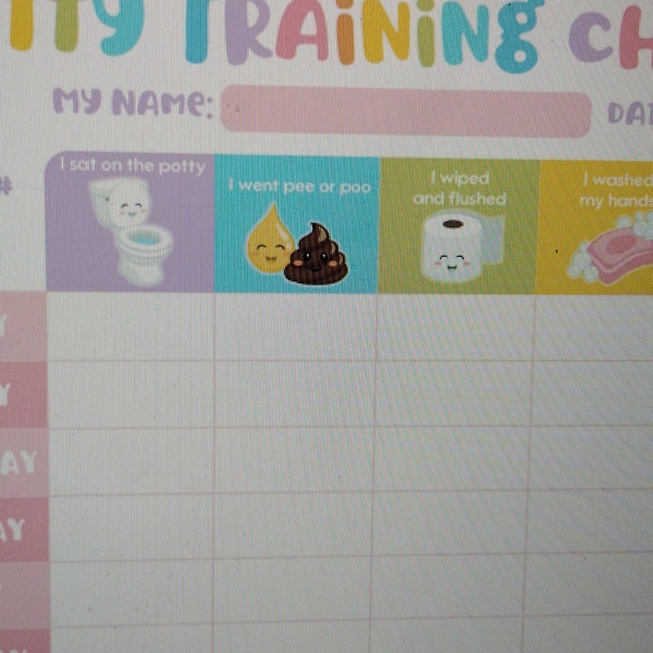 Pink Potty Training Clipart Bundle | Digital Download of Printable ...
