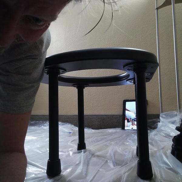 Big Rim, Portable Cushioned Rim Seat - Queening Chair - Facesitting ...