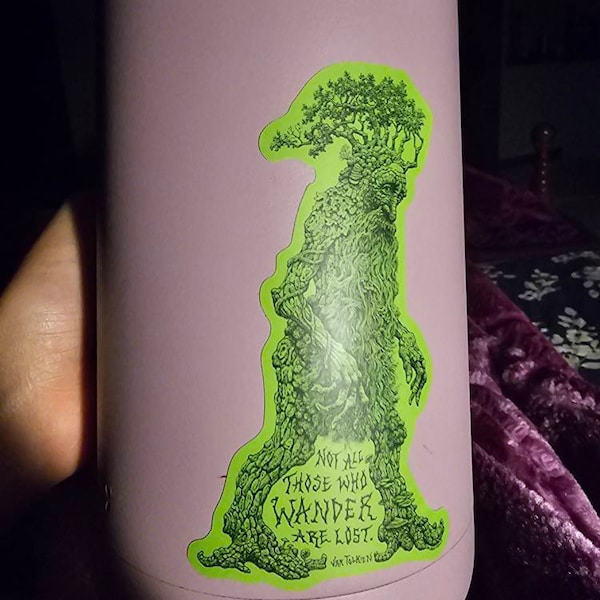 Wandering Ent Art Sticker - Etsy
