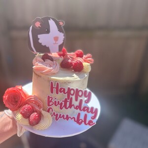 Pink Gin Cake Topper Rose Gold Name and Age Alcohol Cocktail - Etsy UK