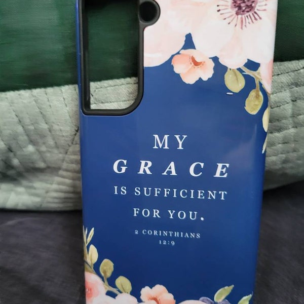 Philippians 4:13 KJV Bible Verse Phone Case I Can Do All Things Through ...