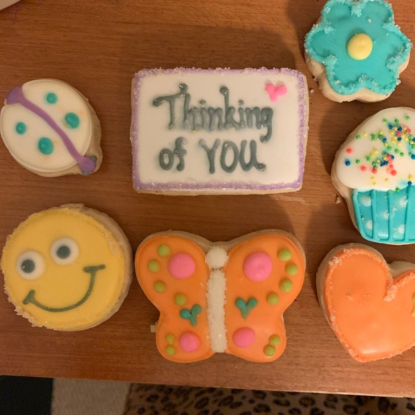 Thinking of You Mini Munchkin Cookies - 19 Cookies - Etsy