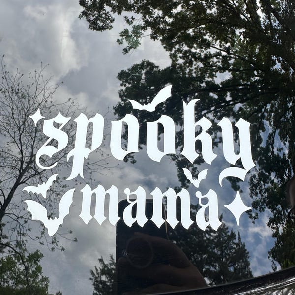 Support Your Local Cryptids Bumper Decal, Spooky Car Accessories ...