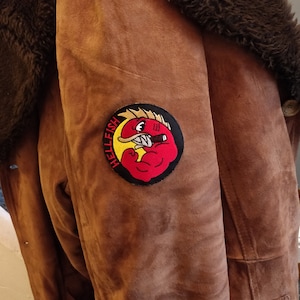 The Simpsons Flying Hellfish Grandpa Embroidered Sew on Iron on Patch ...