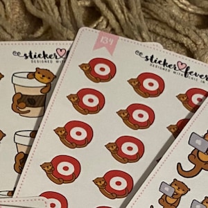 Groceries Kawaii Chibi Character Planner Stickers for Recollections ...