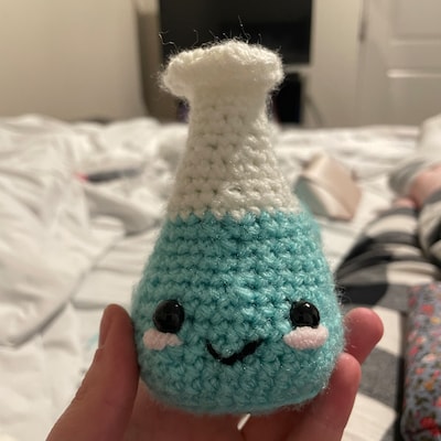 Erlenmeyer Flask Crochet PATTERN ONLY Pdf DOWNLOAD Amigurumi Crochet ...