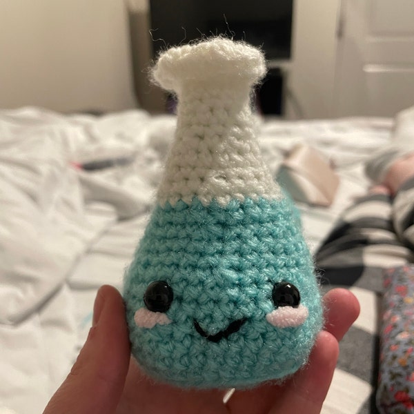 Erlenmeyer Flask Crochet PATTERN ONLY Pdf DOWNLOAD! Amigurumi Crochet ...