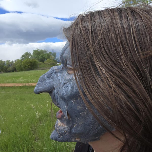 Star Trek Makeup - Foam Latex Prosthetic Cardassian Brow & Chin - Etsy