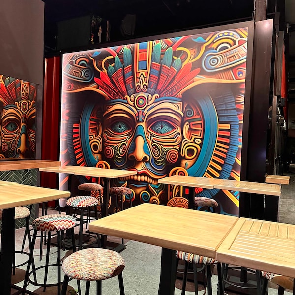 Aztec Phoenix Wall Art / Digital Print / Aztec Art / Phoenix Art ...