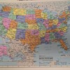 United States Wall Map USA Poster With US Flags - Rolled Paper or ...