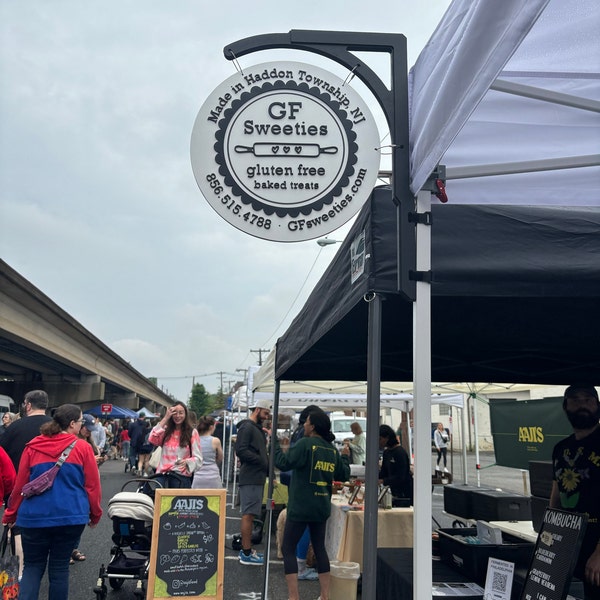 Magnetic Consignment Booth Sign, Trade Show, Farmers Market, Booth Sign ...