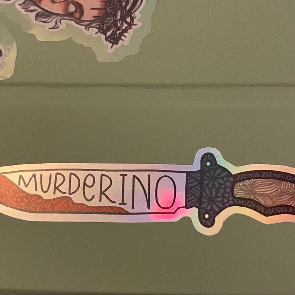 Murderino Vinyl Sticker I Love My Furderino Sticker My Favorite Murder ...