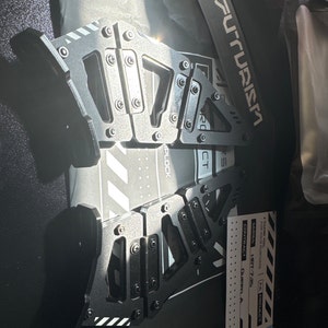 Armored Neck Cover Collar Futuristic Tactical Techwear Mecha ARMOR-X06N ...