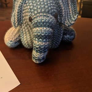 Baby Elephant Knitting Pattern Instant Download - Etsy UK