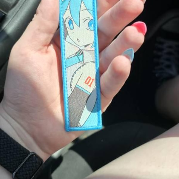 Mirko | Anime Manga Woven Embroidered Jet Tag Keychain - Etsy