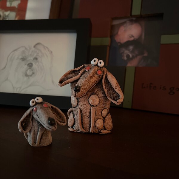 Ceramic Family Sculpture, Ceramic Wall Hanging, Gift From Daughter ...