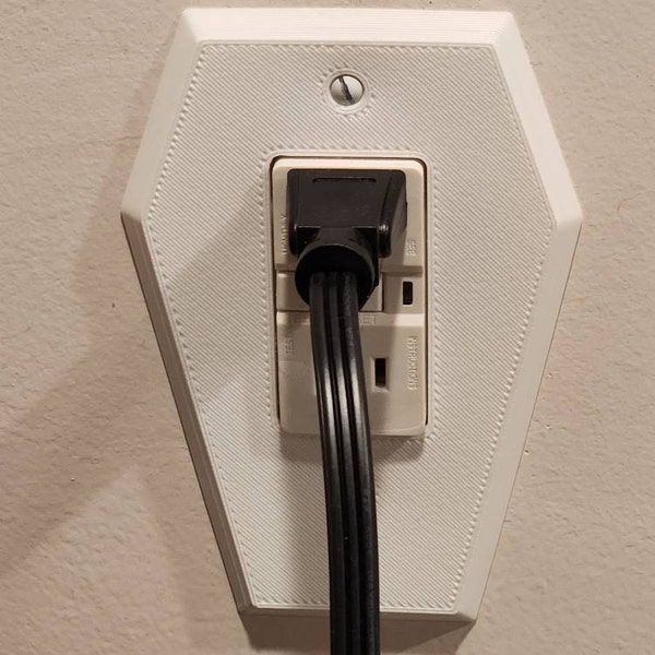 Coffin Light Switch Cover / Gothic Home Decor / Spooky Halloween Switch ...