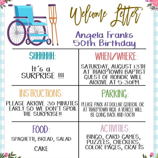 Nursing Home Appreciation Week Itinerary, Thank You Healthcare Facility ...