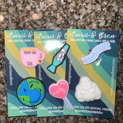 New Popular Spiritual Manifestation Charms for Crocs, Croc Compatible ...