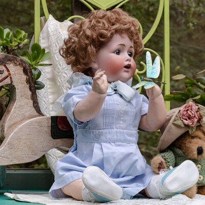 1950 RARE Classic American Boy Jon Jon Button Into Short Bo Peep MOP ...