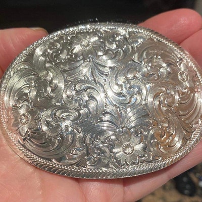 Classic Vintage Incolay Stone Lady Godiva and Centaur Mythology Belt ...