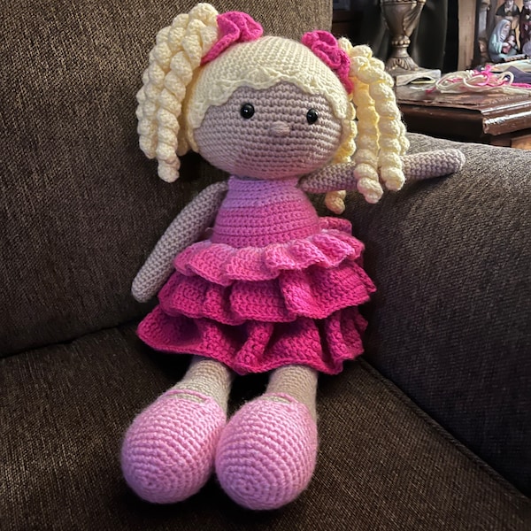 Amigurumi Crochet Doll Adele, Crochet Pattern, Crochet Doll, Amigurumi ...