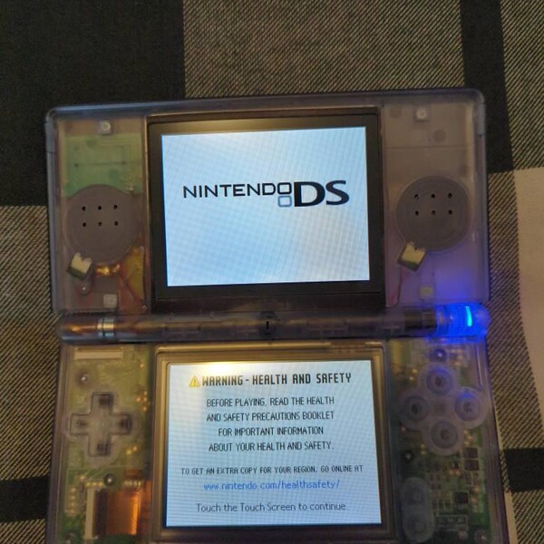 High Quality Custom Nintendo DS Lite- Smoke Gray W/ Red Buttons - Etsy